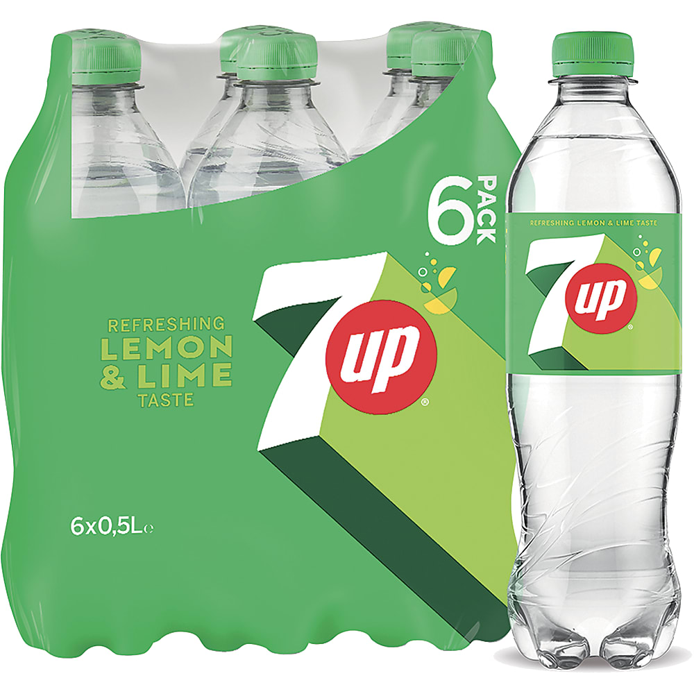 7up · Lemonade · lemon & lime • Migros