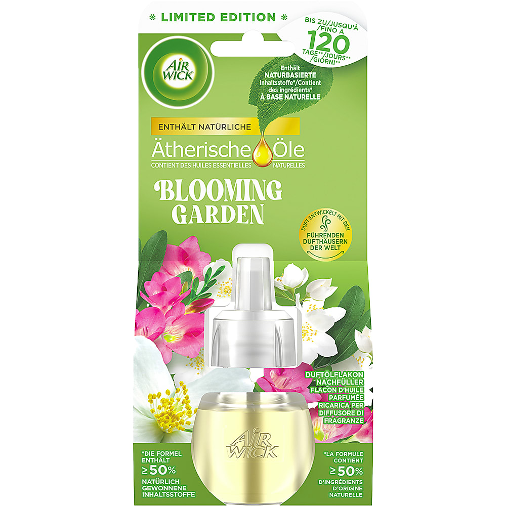 Air Wick · Elektrischer Duftstecker Nachfüllflakon · blühender Garten • Migros