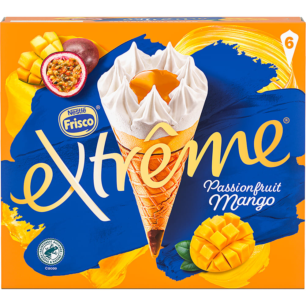 Frisco Extrême · Ice cream cone · Passionfruit Mango • Migros Online