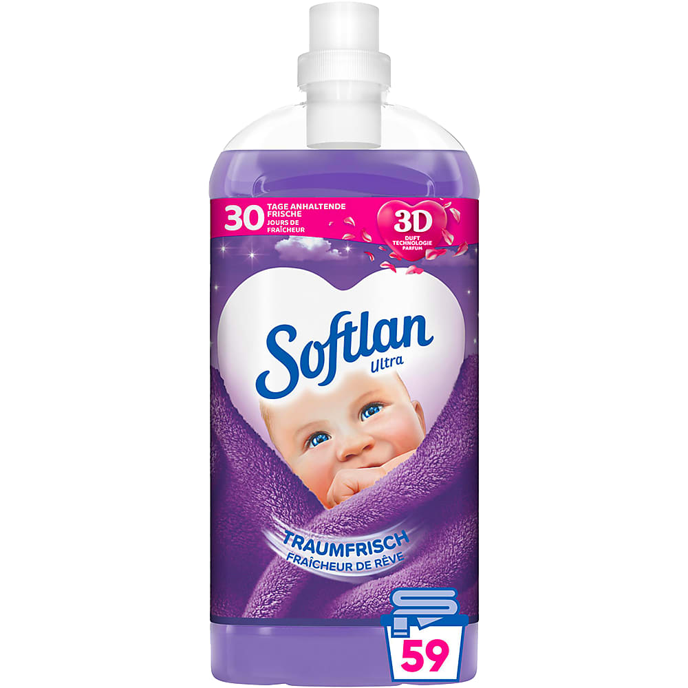 Softlan Ultra · Weichspüler · 59 Waschgänge, Traumfrisch • Migros