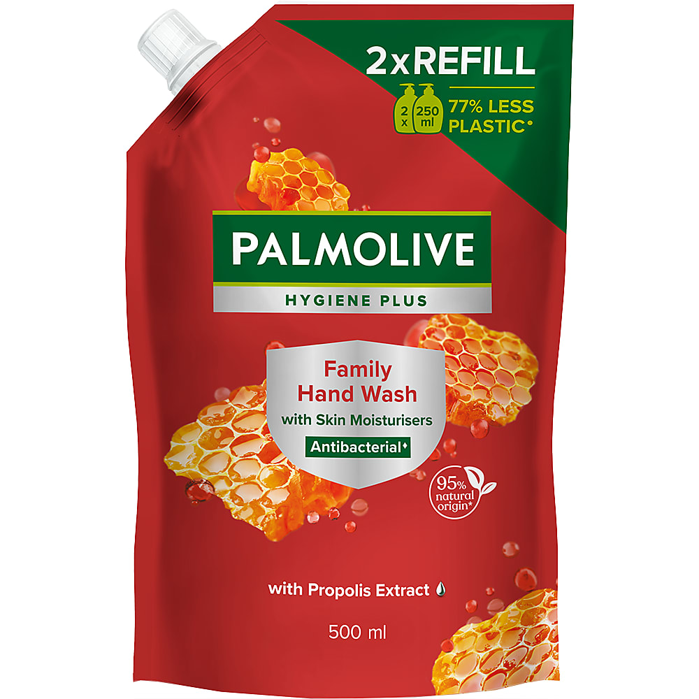 Palmolive Hygiene Plus · Hand wash refill · Propolis • Migros Online
