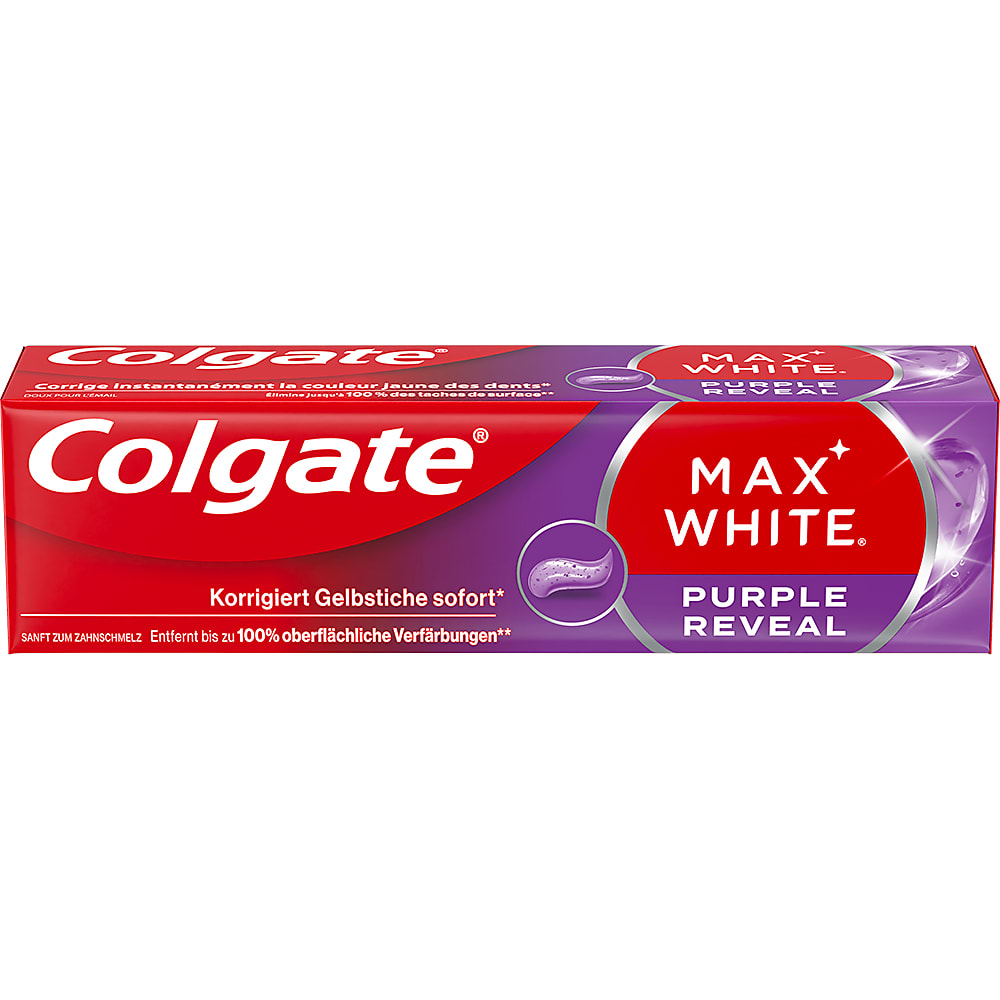 Colgate Max White · Toothpaste · Purple Reveal • Migros