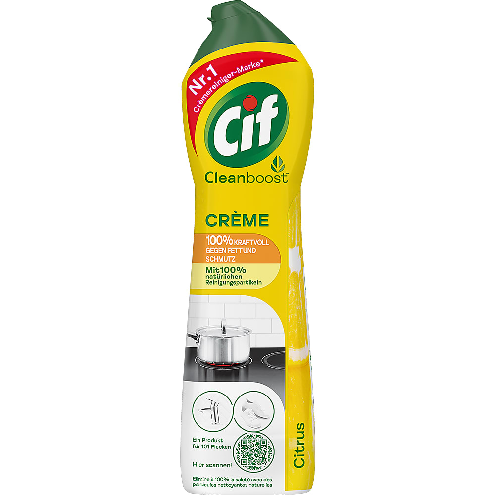 Cif · Multi-purpose cream cleaner · Lemon • Migros Online