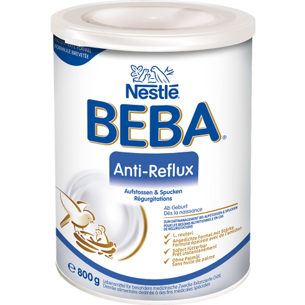 BEBA Anti-Reflux · First infant milk · From brith • Migros