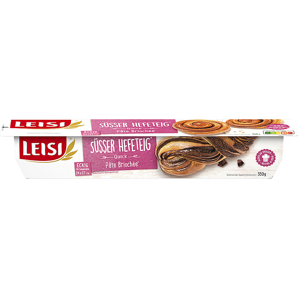 Leisi Quick · Pasta brioche · rettangolare 24x27cm • Migros Online
