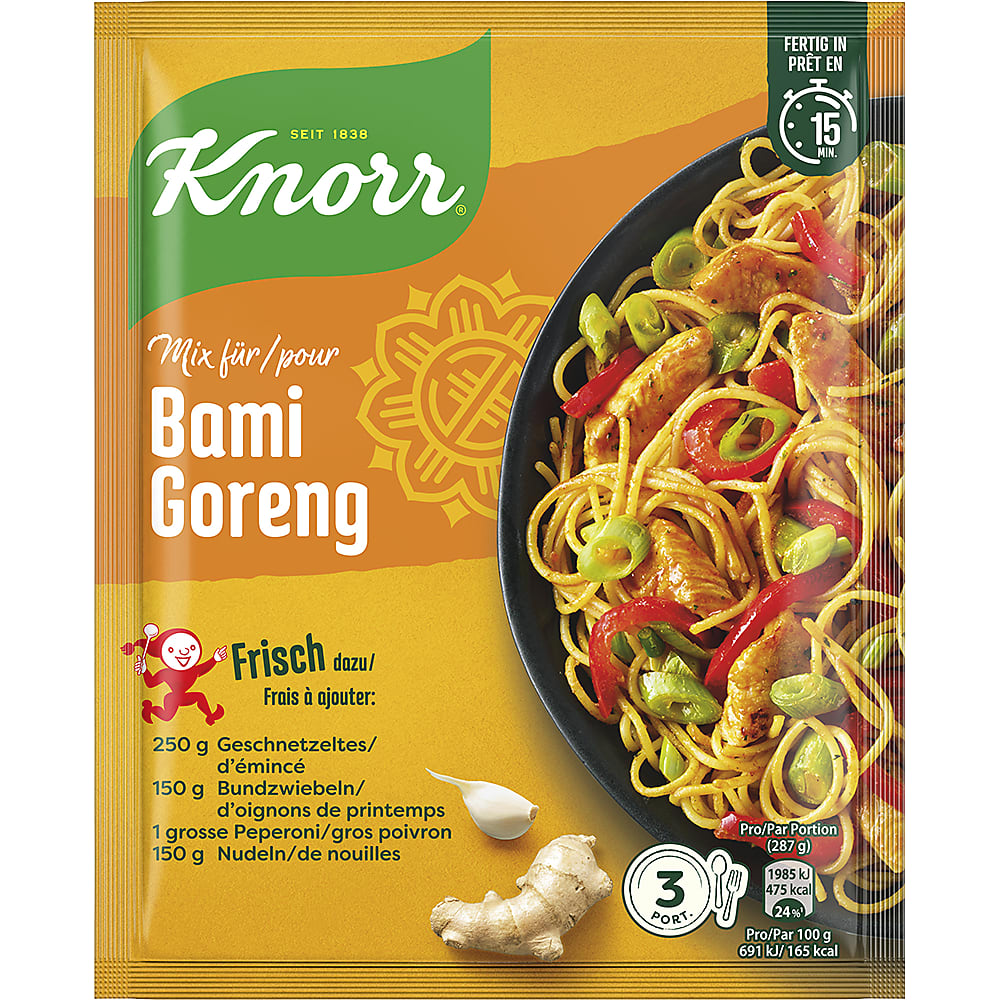 Knorr · mix pour Bami Goreng • Migros Online