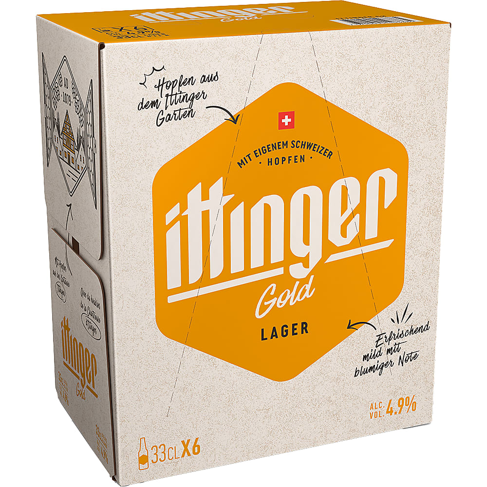 Ittinger Gold · Lager beer · Lager • Migros Online