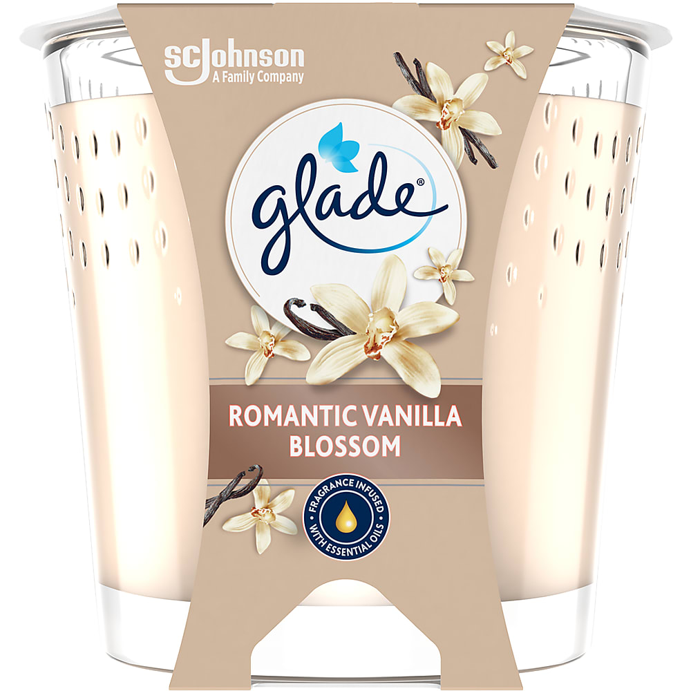 Glade · Scented candles · Romantic Vanilla Blossom, 129g • Migros