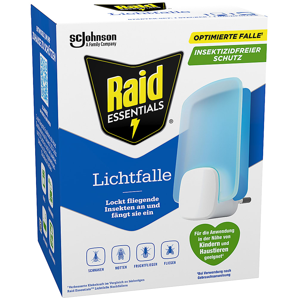 Raid · Illuminated electrical socket to catch mosquitoes • Migros