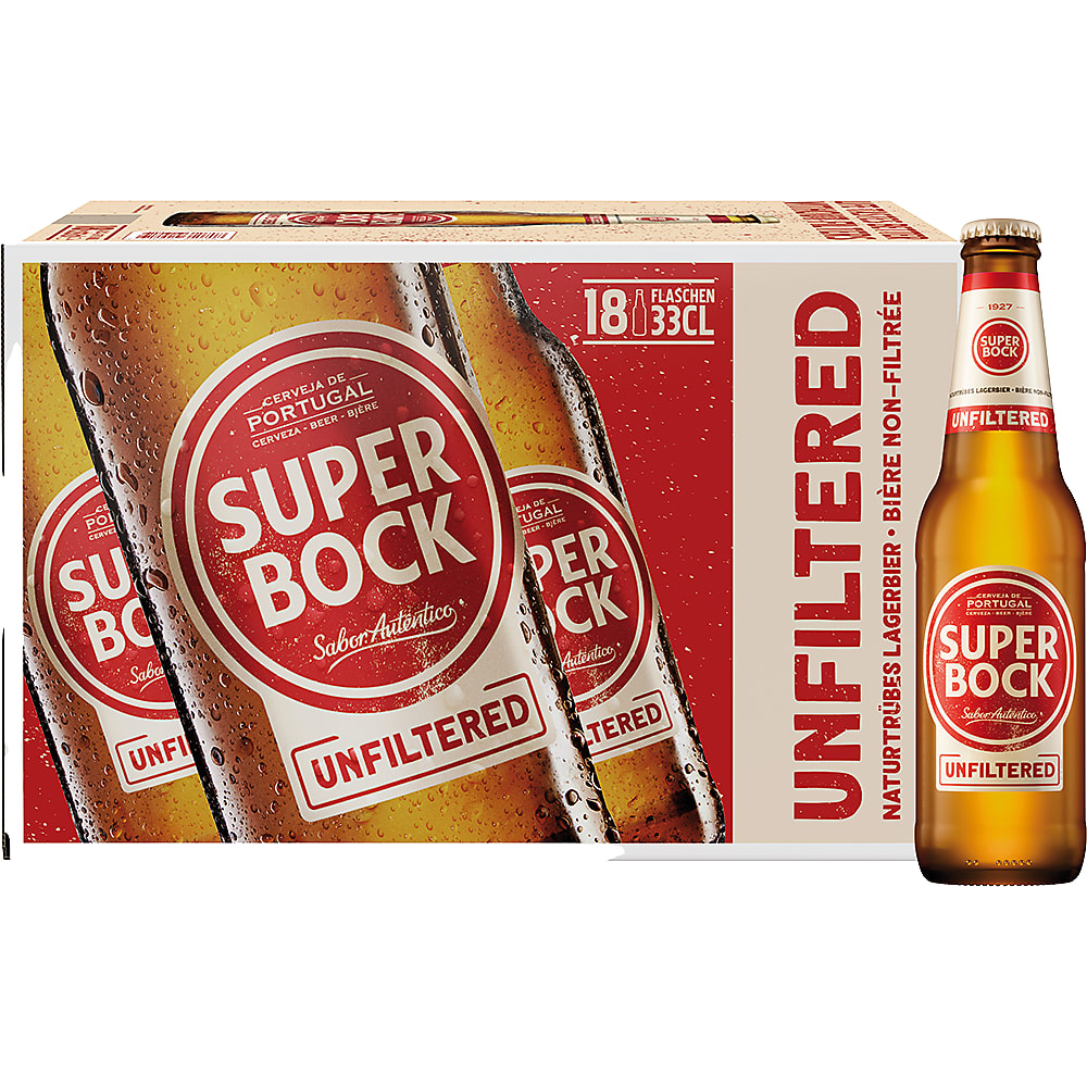 Super Bock Unfiltered · Lager beer · Portugal • Migros Online