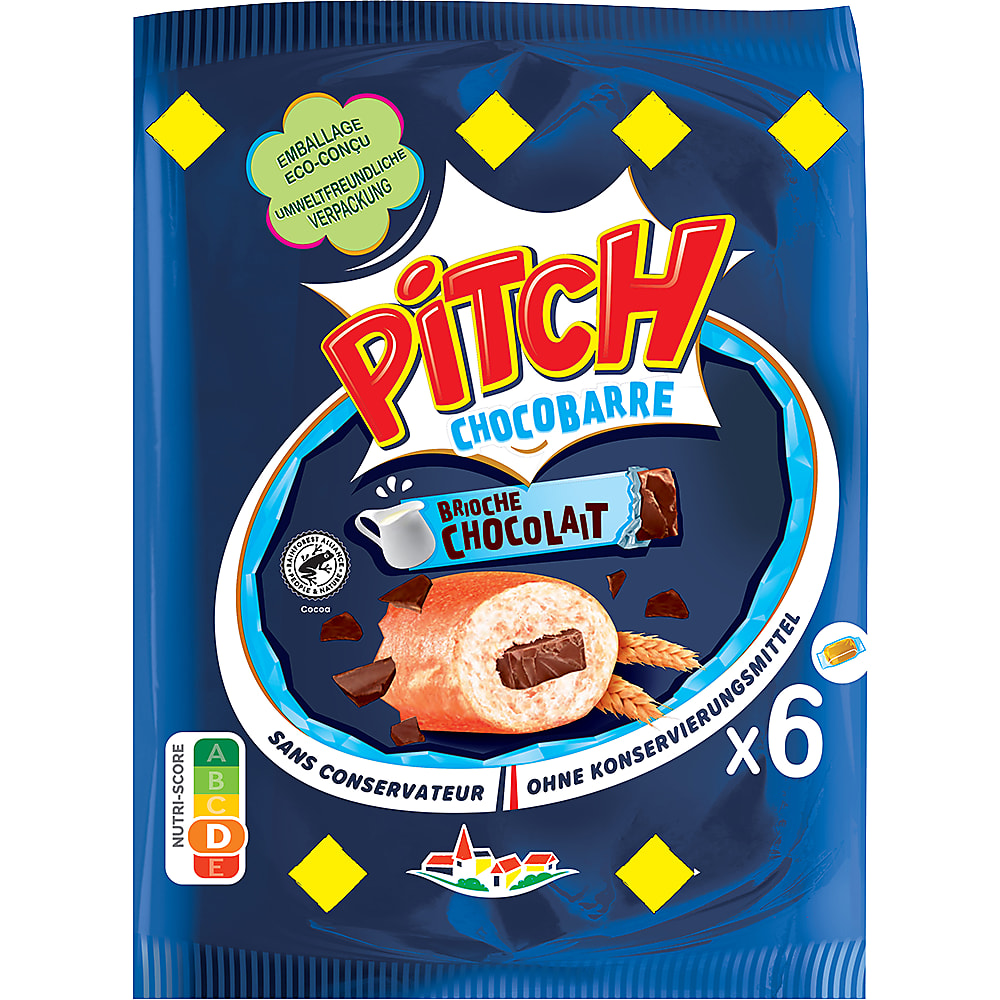 Pasquier Pitch · Brioche · mit einem Milchschokoladenriegel • Migros Online