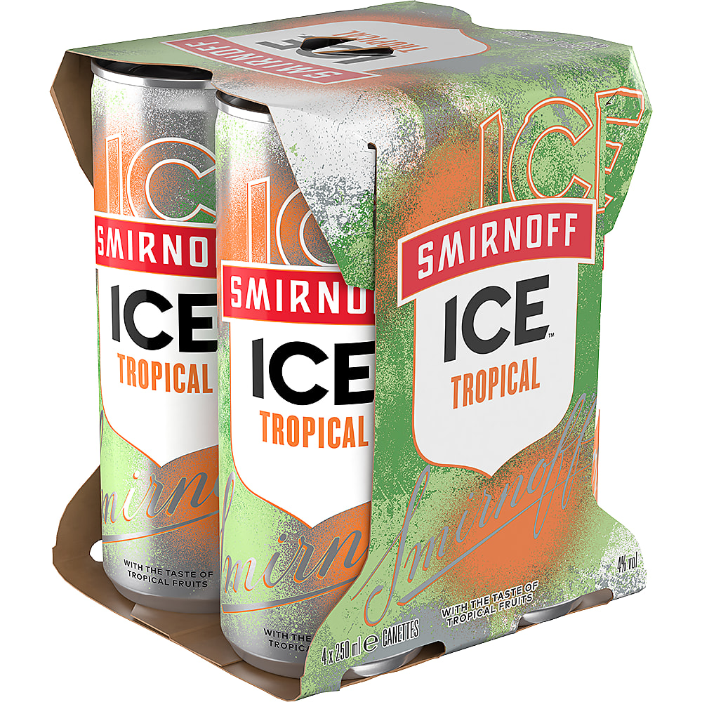 Smirnoff Ice · Aperitifgetränk auf Wodkabasis · Tropical • Migros Online