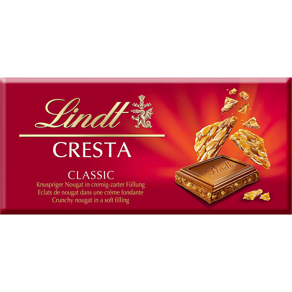 Lindt Cresta · Chocolate bars · Milk chocolate filled • Migros Online