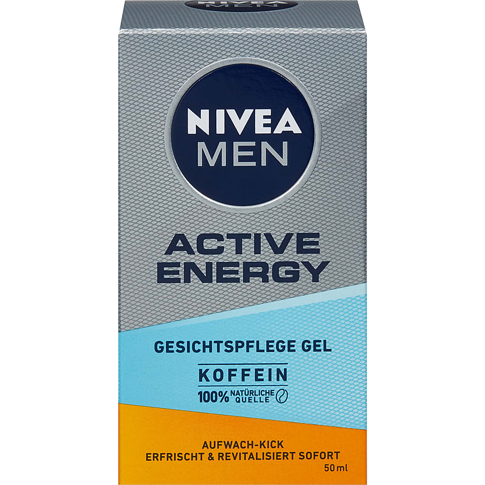 Nivea Men · Energy Face Gel · Active energy • Migros Online