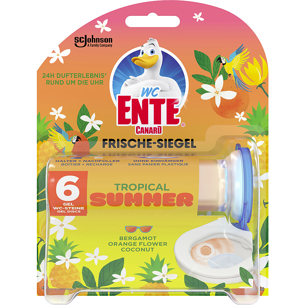 WC-Ente Canard Fresh Discs · WC discs · 6 tablets of 6ml, Tropical ...