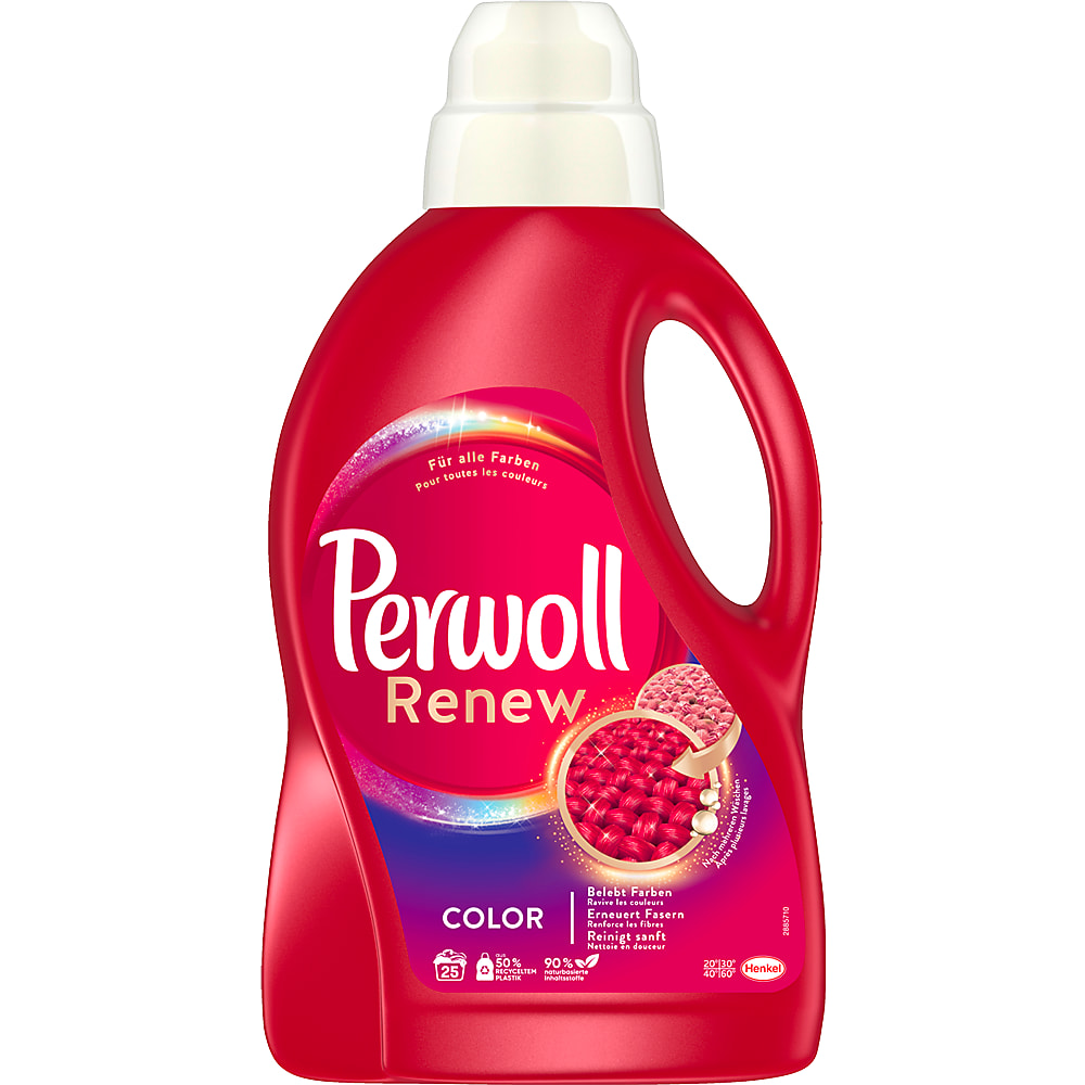 Perwoll Renew Color · Lessive liquide · 25 lessives • Migros