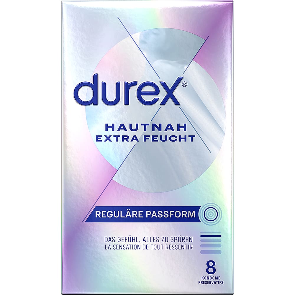 Durex · Condoms · skin tight, extra moist, regular fit • Migros Online