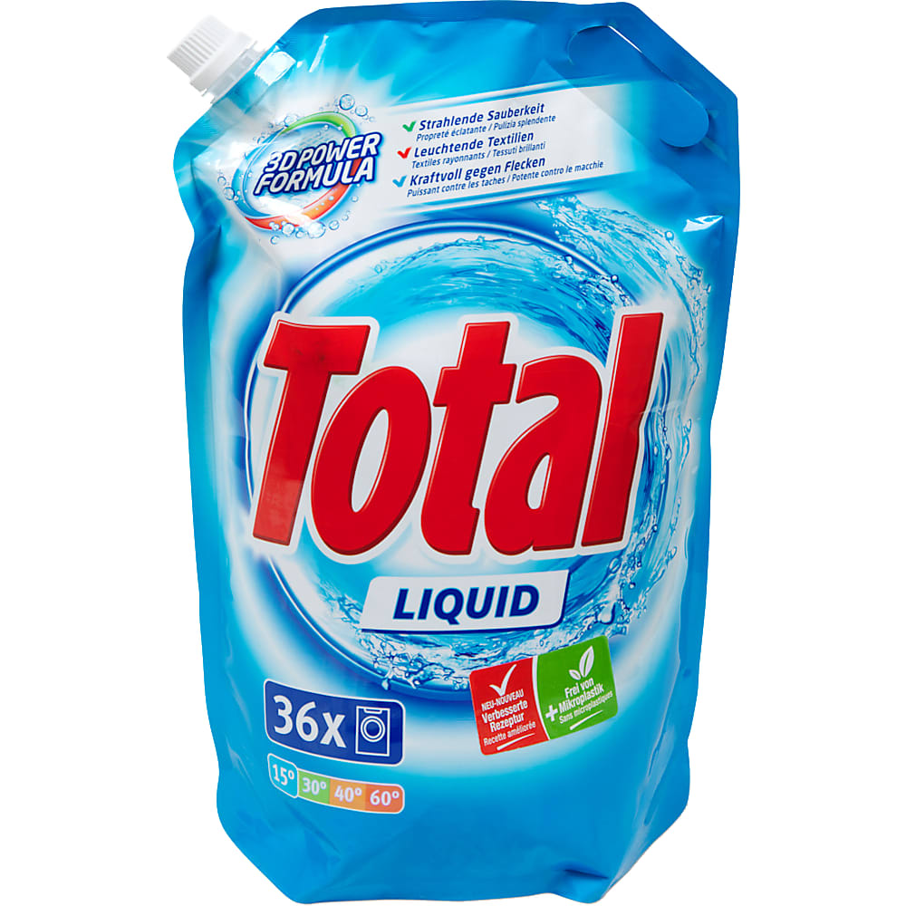 Total Liquid · Vollwaschmittel Flüssig • Migros Online