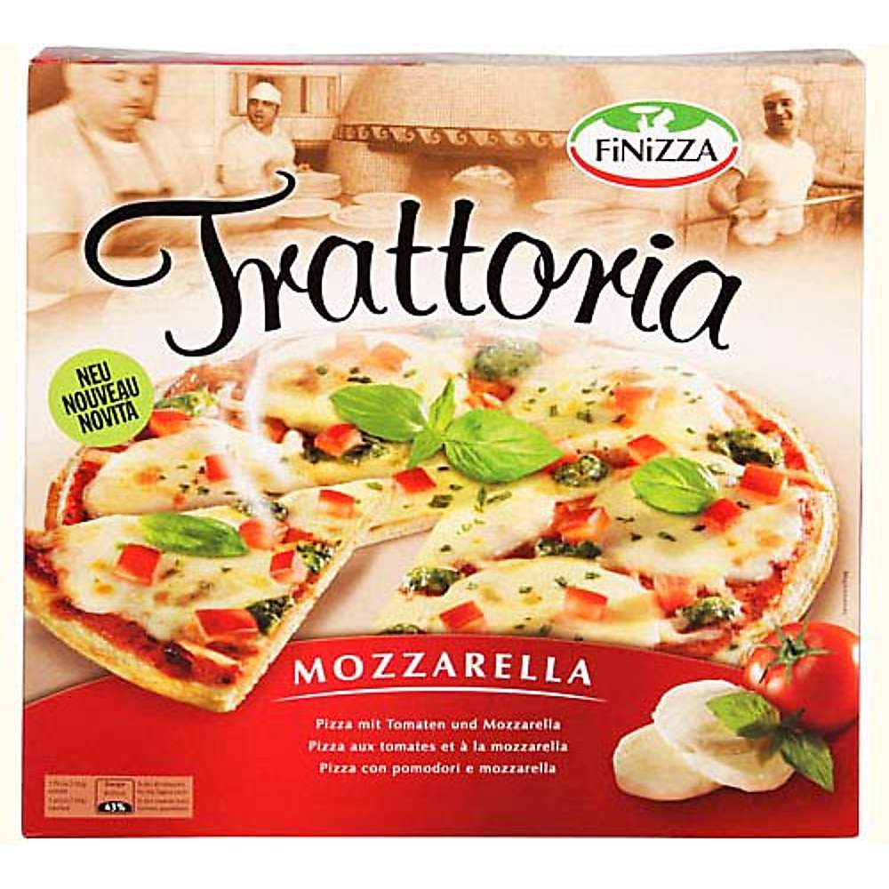 Finizza Trattoria · Pizza · avec tomates et mozzarella • Migros Online