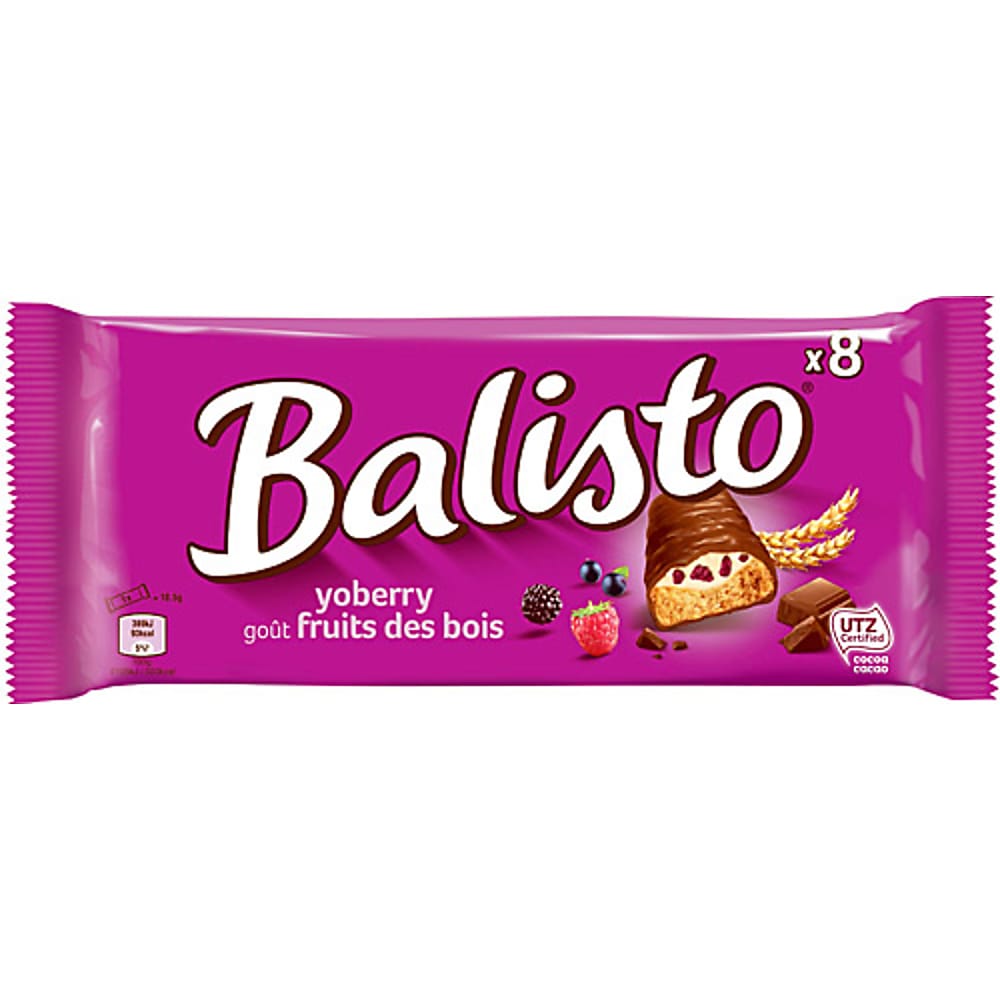 Balisto · Hearty biscuit coated in milk chocolate. · Yoberry • Migros ...