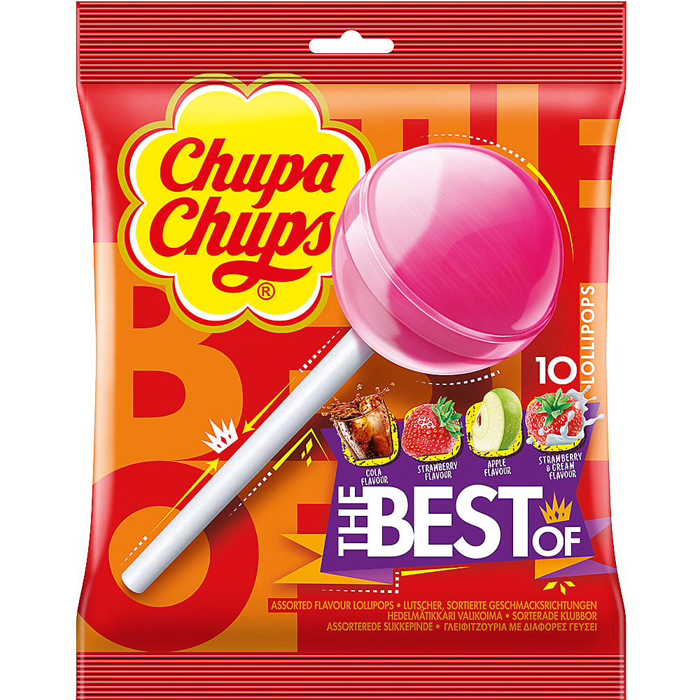 Chupa Chups · Hartkaramellen, Sortierte Geschmacksrichtungen · Original • Migros Online