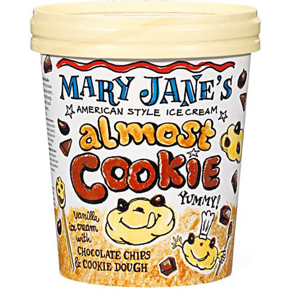 Mary Jane Almost Cookie · Ice cream · almost Cookie • Migros Online