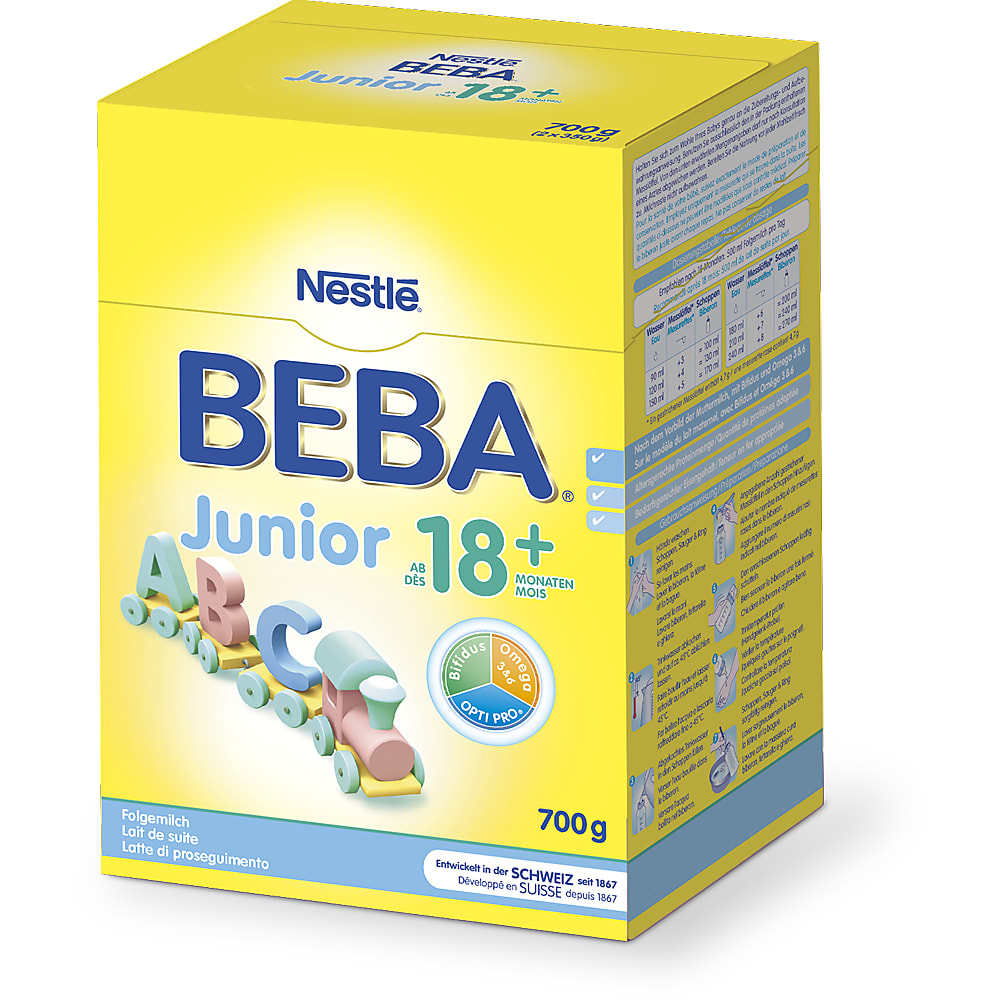 BEBA Junior 18+ · Folgemilch · Ab 18 Monaten • Migros Online