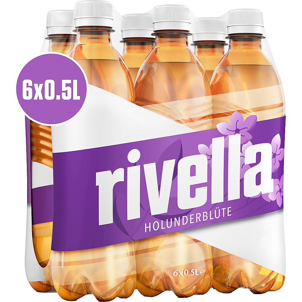 Rivella · Kohlensäurehaltiges Tafelgetränk · Holunderblüte • Migros Online