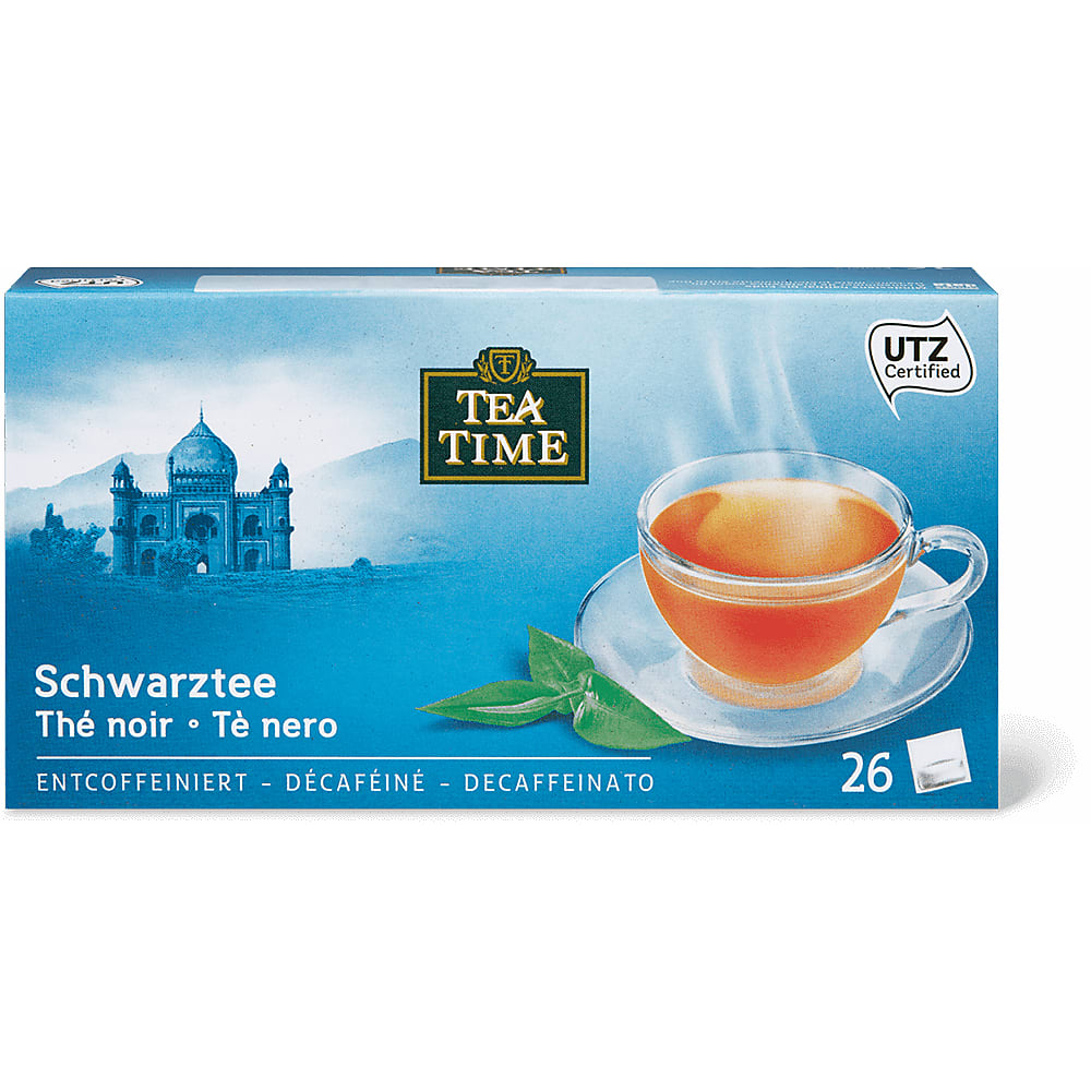 Tea Time · Schwarzer Tee coffeinfrei • Migros Online