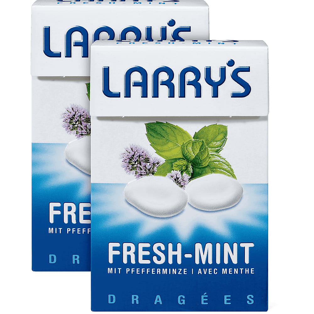 Larry's · Lozenges with peppermint · Fresh-Mint • Migros