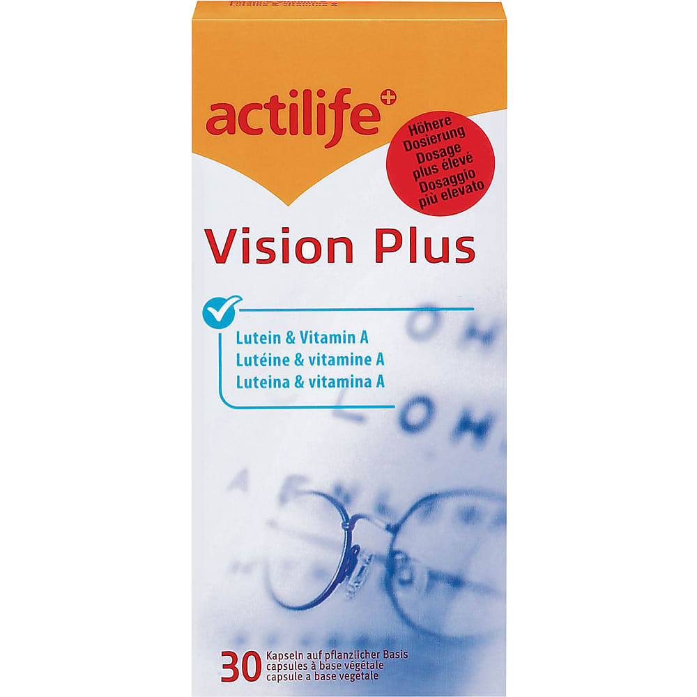 Actilife Vision Plus · Complément alimentaire · Avec de la caroténoïde ...