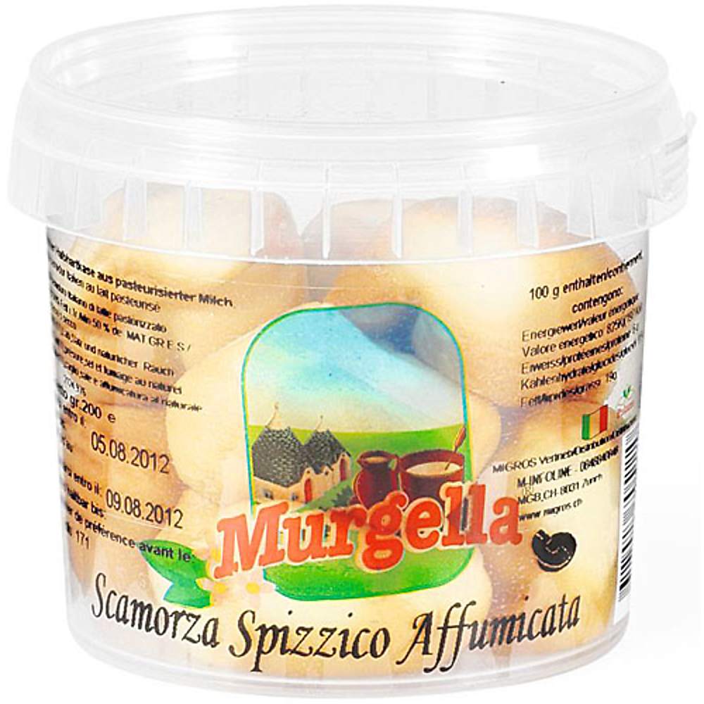 Scamorza Spizzico Affumicata · Fromage italien semidure au lait ...