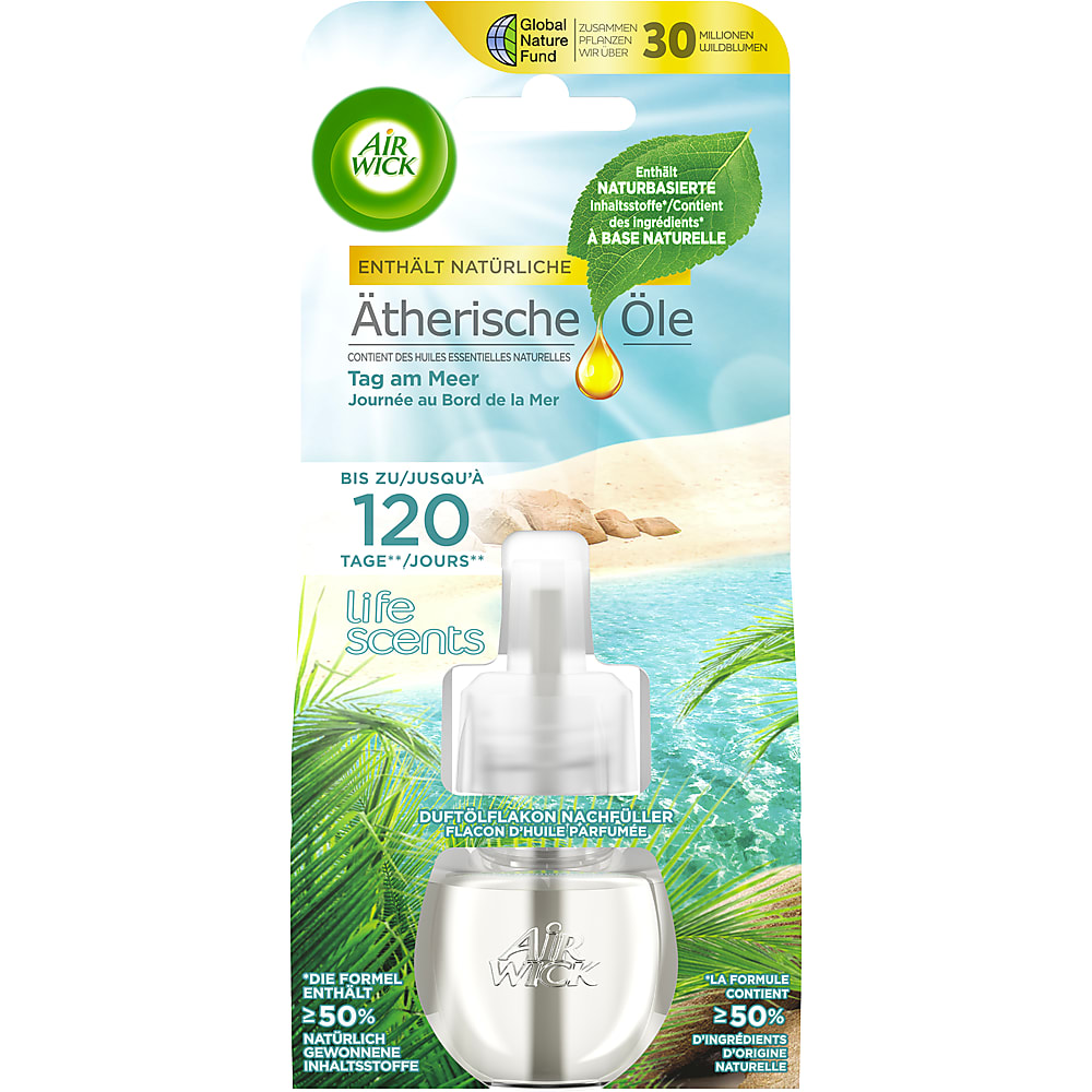 Air Wick · Elektrischer Duftstecker Nachfüllflakon · Tag am Meer, bis zu 120 Tage • Migros
