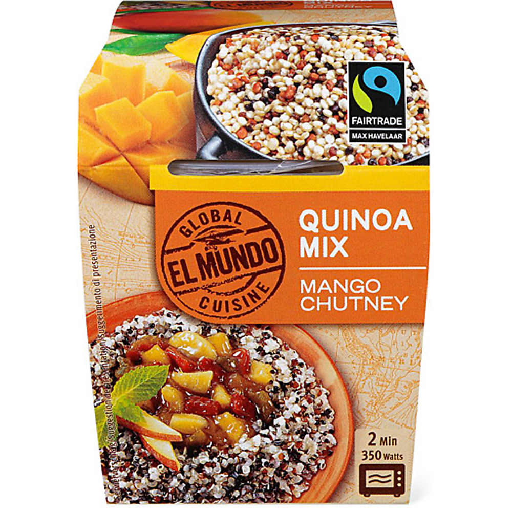 El Mundo Max Havelaar · Quinoa mit Mango · Mango Chutney • Migros Online
