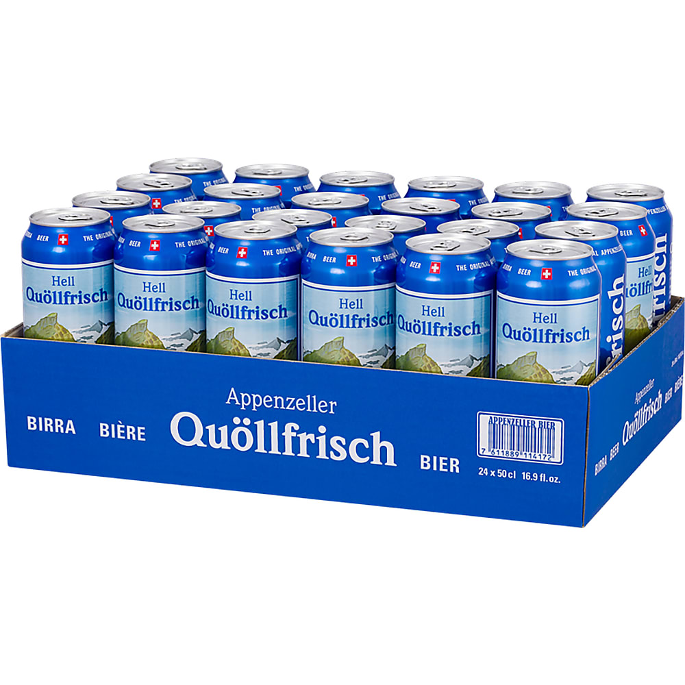 Appenzeller Bier Quöllfrisch · Lagerbier • Migros Online