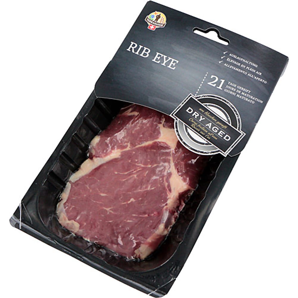 Dry Aged · Beef saddle steak - Rib Eye · bone-matured • Migros Online