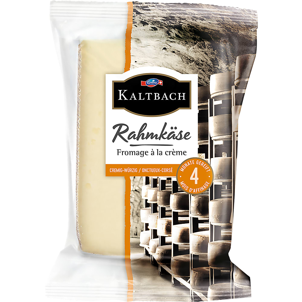 Emmi Kaltbach · Fromage à la crème · Affiné en grotte - onctueux et ...