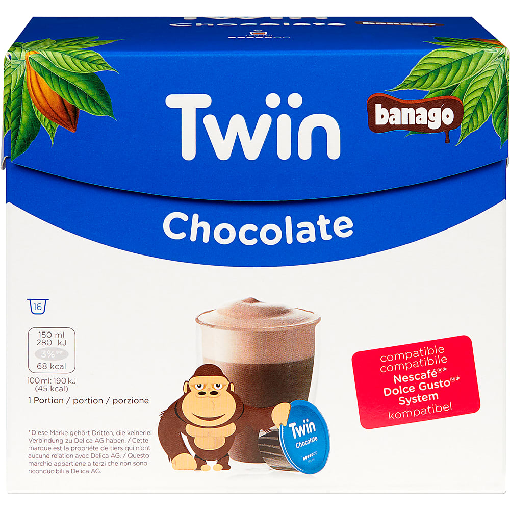 Twin Chocolate · Heisse Schokolade-Kapseln · Schokolade, System Twïn ...