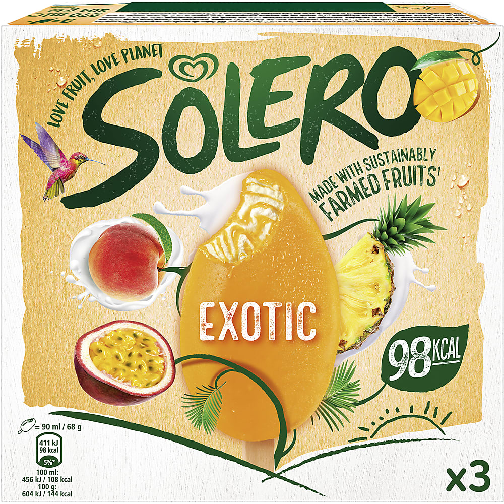 Solero · Ice cream · Exotic • Migros Online