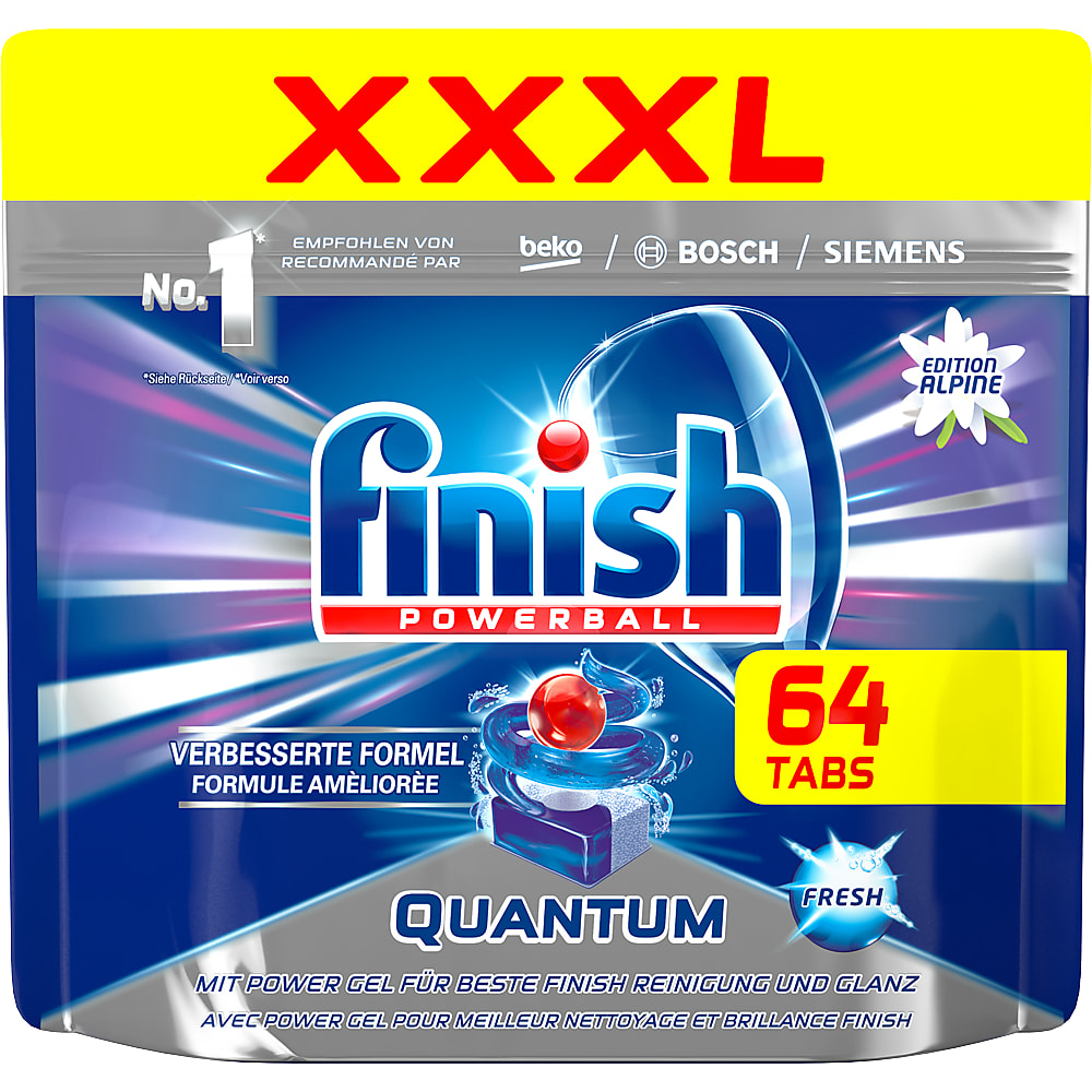 Finish Quantum · Tabs für Geschirrspülmaschine · Edition Alpine ...