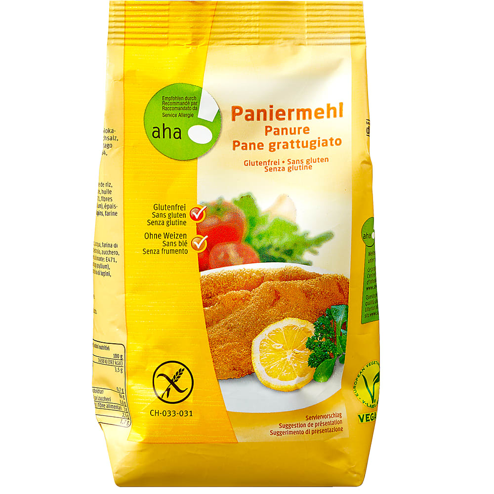 aha! · Panure · Sans gluten, sans blé • Migros Online