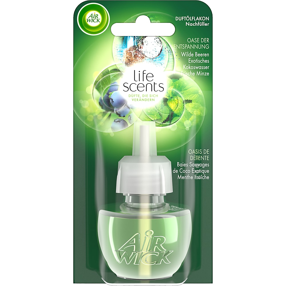 Air Wick life scents · Duftstecker - Nachfüllung · Oase der Entspannung • Migros Online