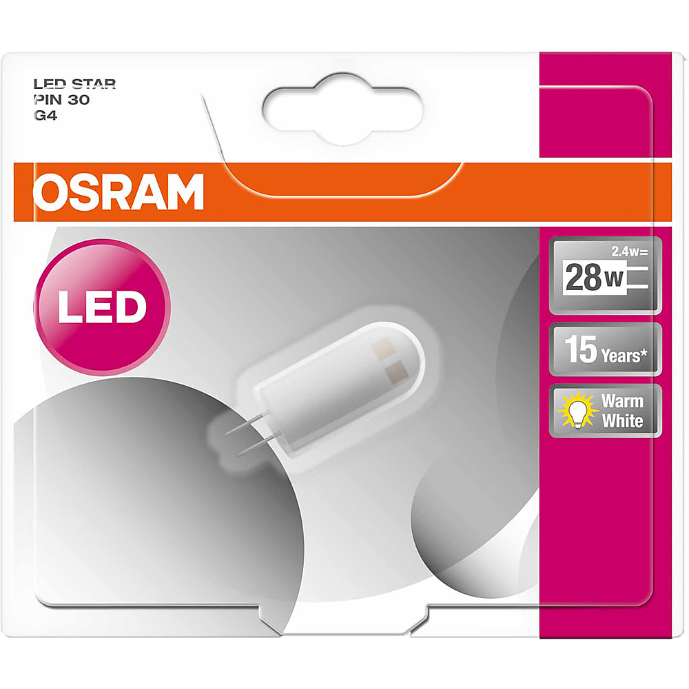Osram LED · Lampe Star PIN 30 · 2.8W = 28W - G4 Matt • Migros