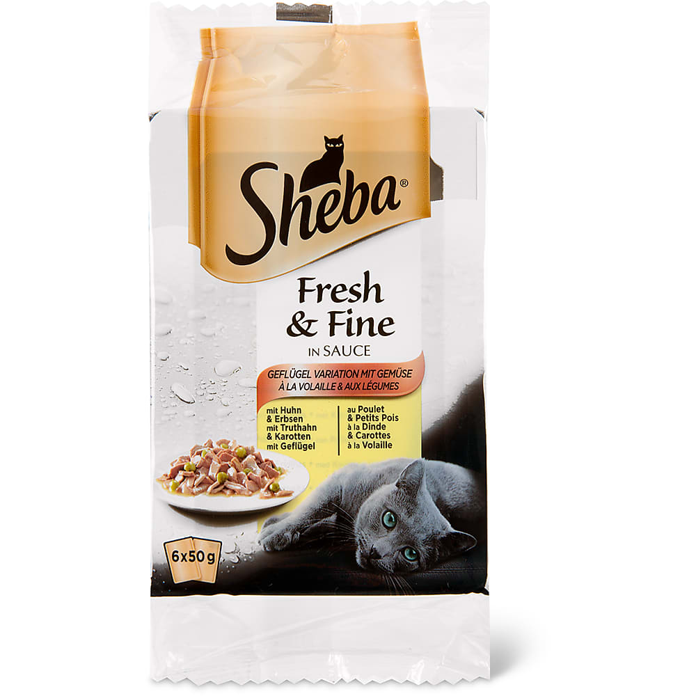 Sheba Fresh & Fine · Alleinfuttermittel für ausgewachsene Katzen · in ...