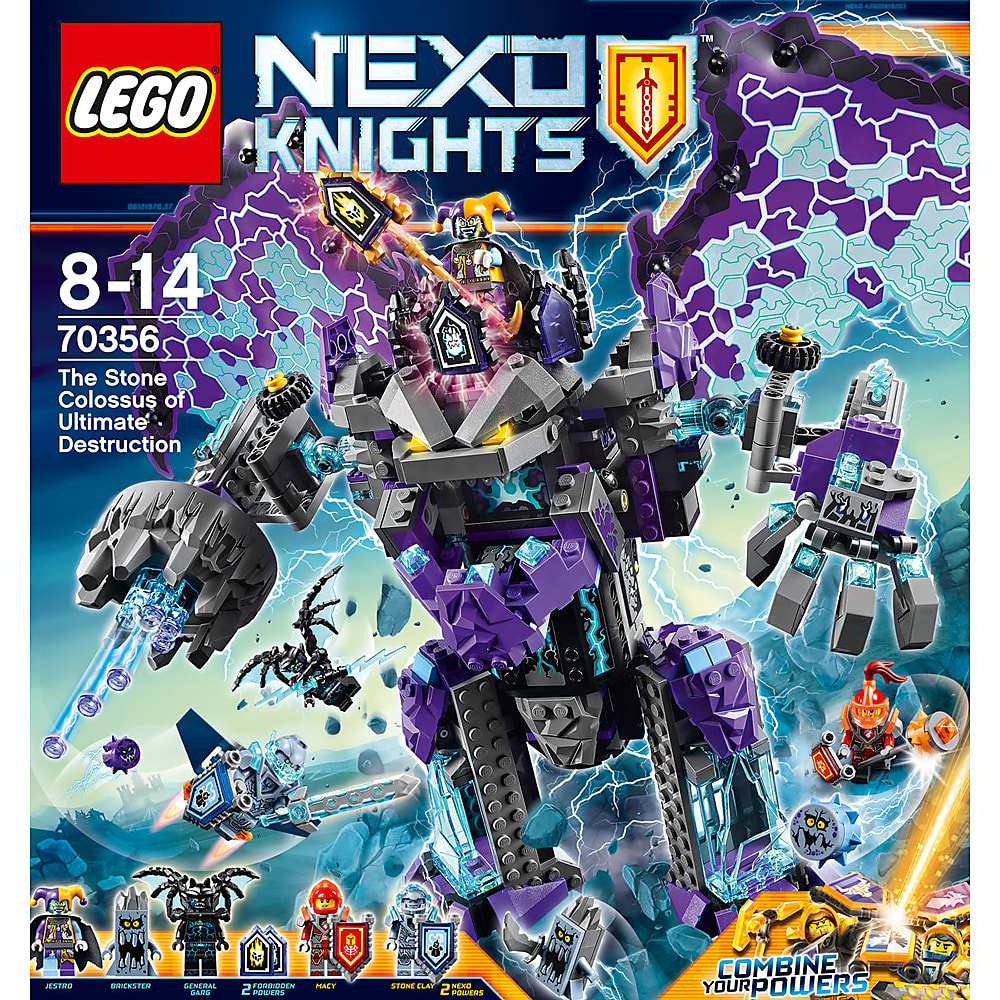 Lego Nexo knights 70356 · Der stürmische Steinkoloss · 8 jaren und + • Migros Online