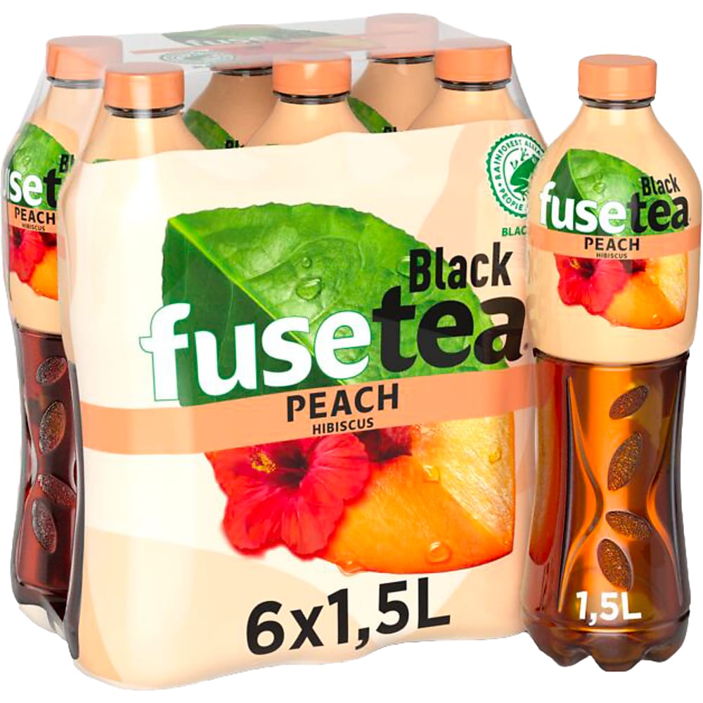 Fusetea · Iced tea · Peach hibiscus • Migros Online