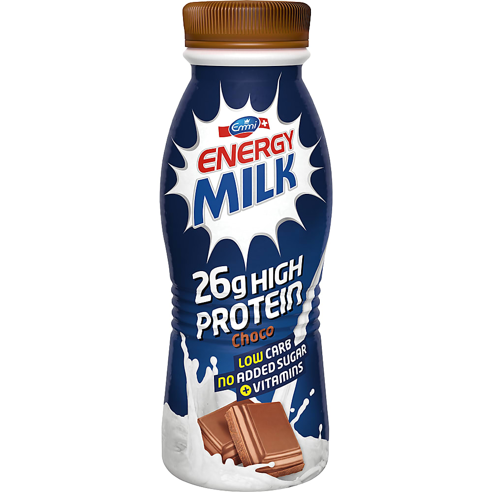 Emmi Energy Milk · Milchgetränk · 26g High Protein - Choco • Migros