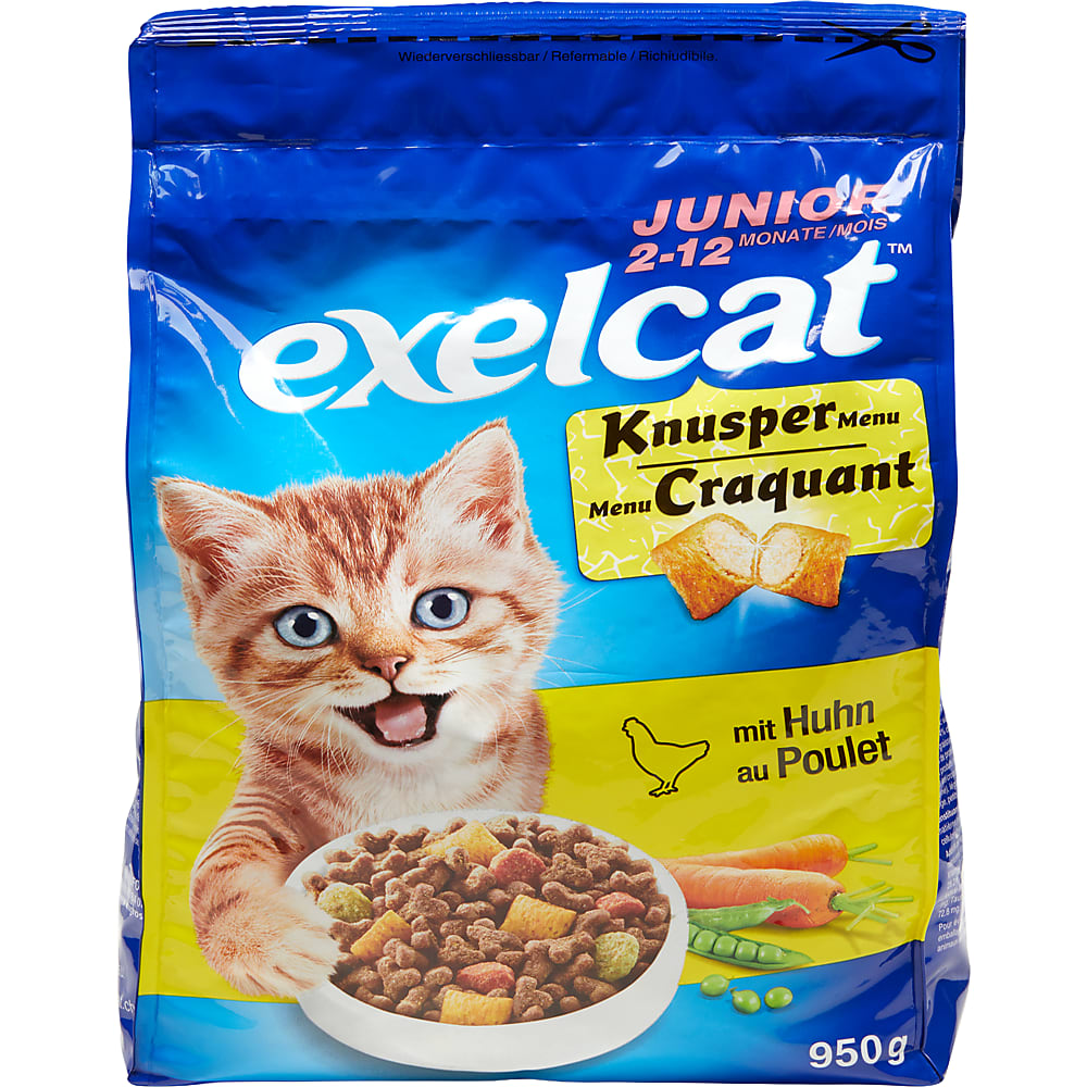 Exelcat Junior · Trockenfutter für Katzen · Huhn • Migros Online