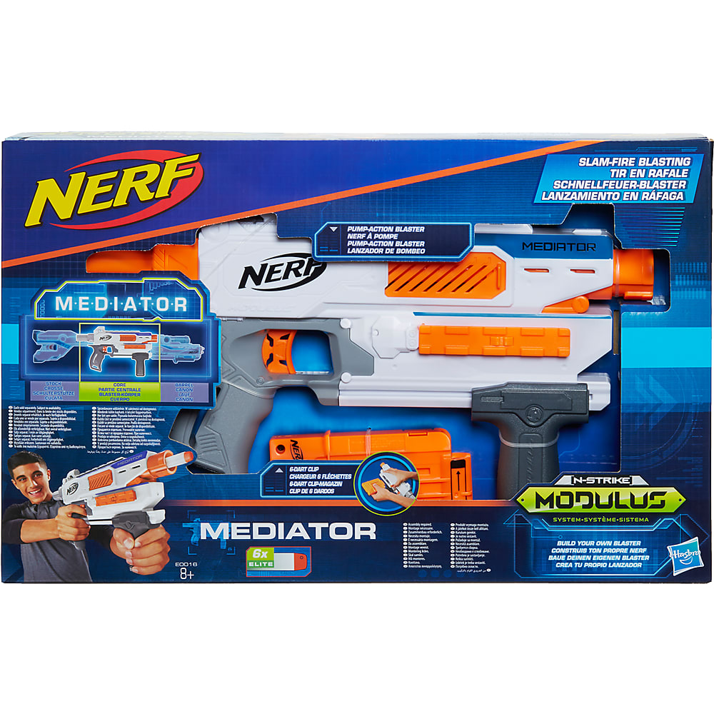 Nerf Modulus Mediator · Foam Dart Blaster · 8 years and over • Migros Online
