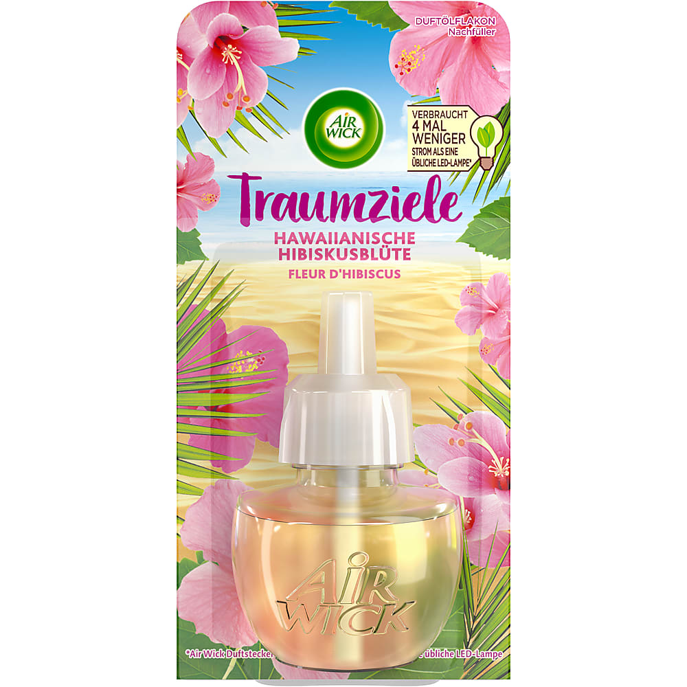 Air Wick · Elektrischer Duftstecker Nachfüllflakon · Hawaiianische Hibiskusblüte • Migros